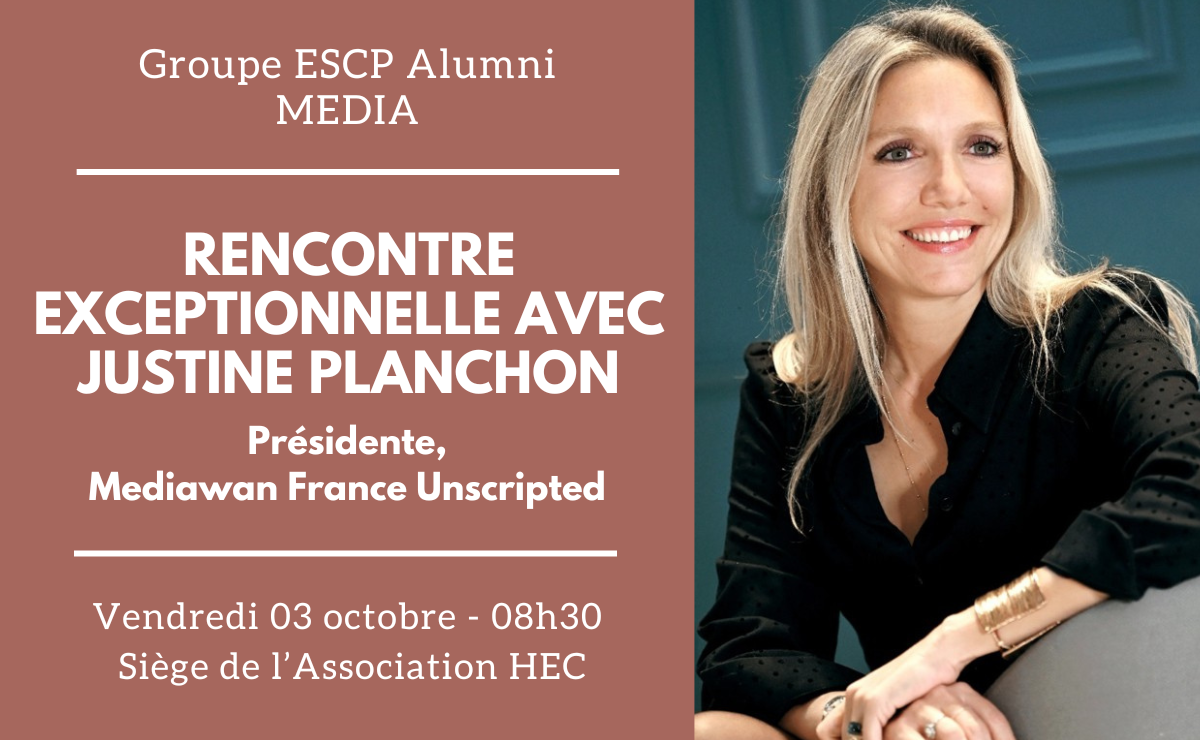 Groupe Média - Exceptional meeting with Justine Planchon, President of ...