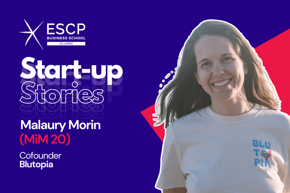 [Start-up Stories] Malaury Molin (MiM 20), Co-founder of Blutopia